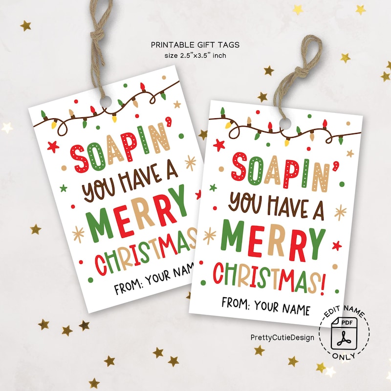 Green Hang Tags Christmas - Etsy