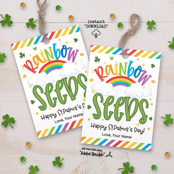 Seed Paper Tags - Etsy