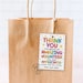 Volunteer Appreciation Gift Tags: Printable Thank You (PDF Pattern) - Etsy