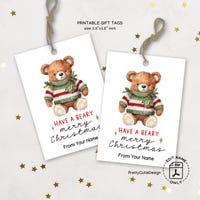 Teddy Bear Valentine's Stickers Envelope Seals Labels Favors Tags ...