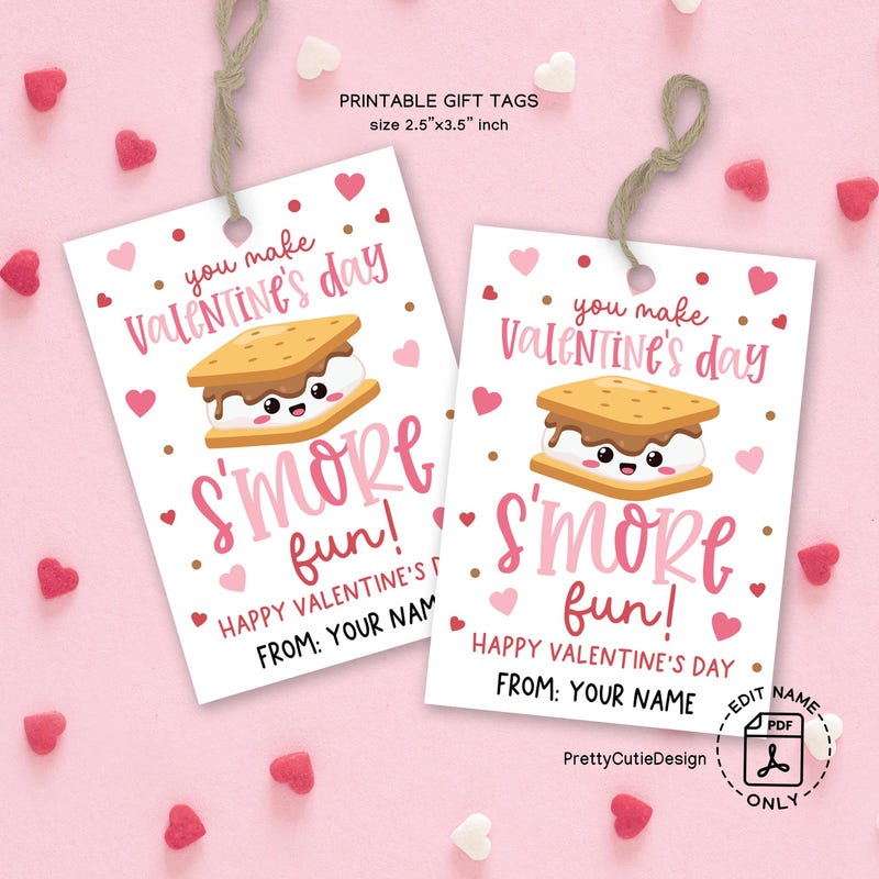 Smores Valentine - Etsy