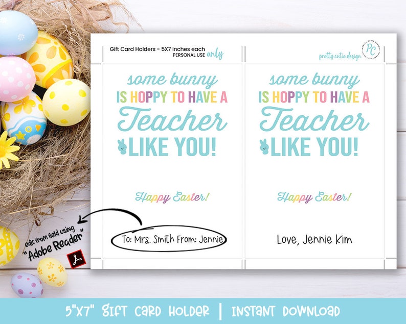 Some Bunny is Hoppy to Have a Teacher Like You Pastel Color - Etsy