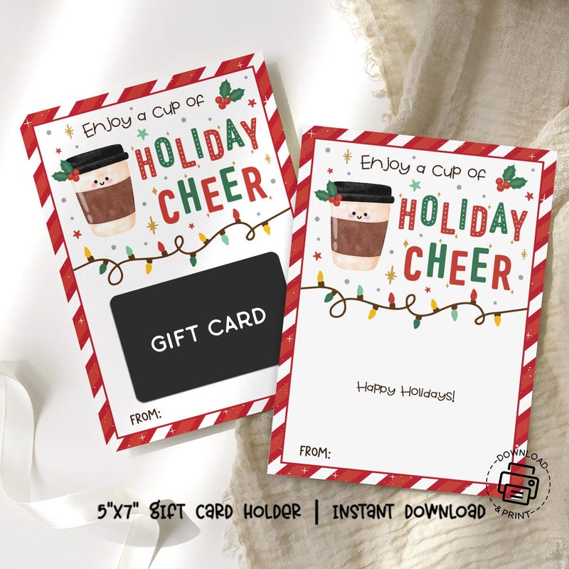 Coffee Gift Card - 60+ Gift Ideas for 2025