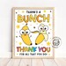 Appreciation Sign Printable, Banana Bar Sign Teacher and Staff ...