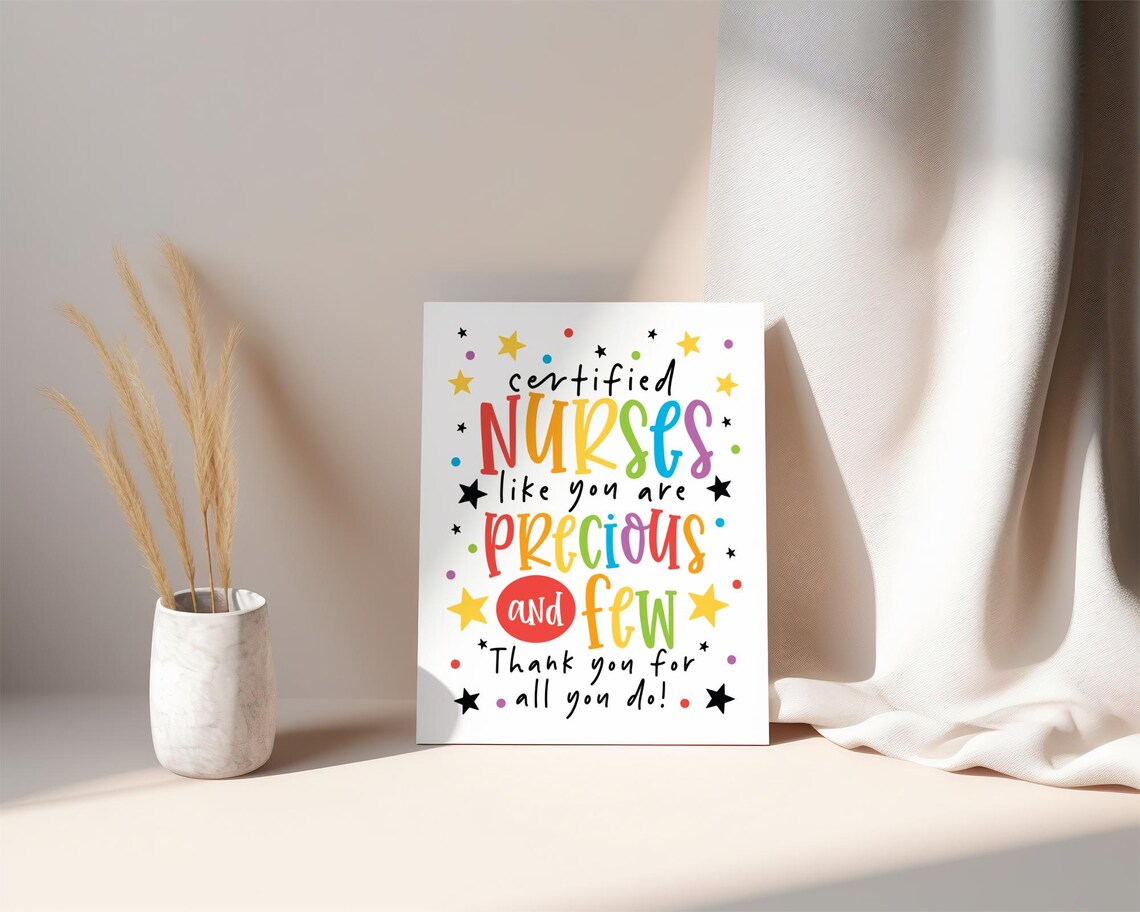 Printable Certified Nurses Day Sign, Happy Certified Nurses Day ...