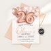 26th Birthday Invitation Download, Printable Rose Gold Birthday ...