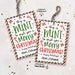 Christmas Candy Gift Tag Printable, Mint to Wish You A Merry Christmas ...