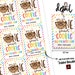 One Smart Cookie Happy 100 Days of School Printable Cookie Tag, 100th ...