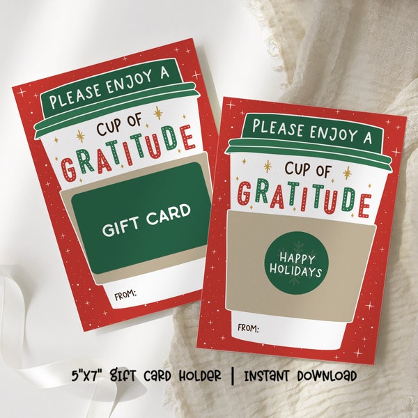 Coffee Thank You - Etsy