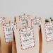 Christmas Treat Bag Gift Tags, Thank You Holiday Labels, Teacher ...