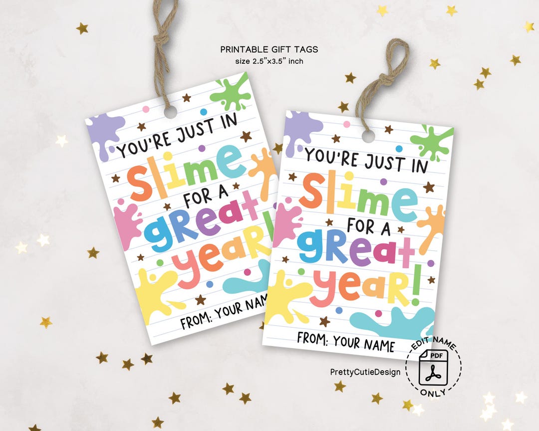 First Day of School Favor Tags Printable, Back to School Goodie Bag ...
