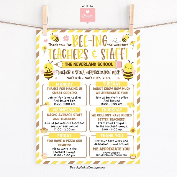 Appreciation Flyer - Etsy