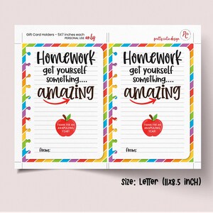 Homework Get Yourself Something Amazing, Happy Teacher Appreciation ...