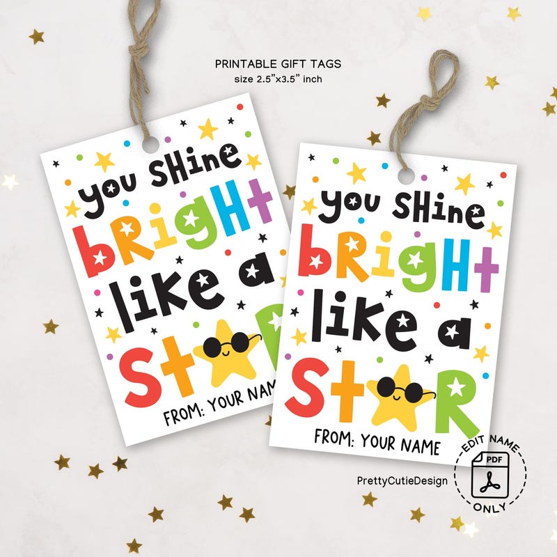 Star Gift Tags - 60+ Gift Ideas for 2026