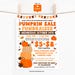 Pumpkin Sale Fundraiser Flyer Template: School Fall Event Poster ...