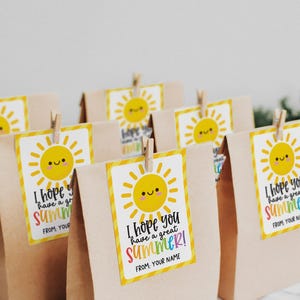 Summer Gift Tag: Last Day of School Printable (2.5”x3.5”) - Etsy