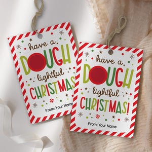 Play Dough Christmas Gift Tags Printable, Have A Dough Lightful ...