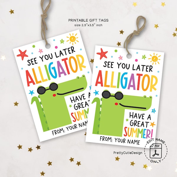 See You Later Alligator - Etsy