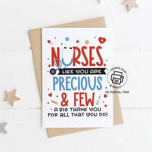 Nurse Appreciation Card, Happy Nurses Week Card Printable, Nurse ...
