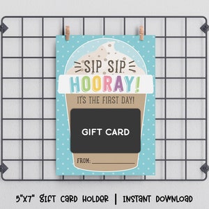 Sip Sip Hooray It's the First Day Back to School Coffee - Etsy