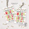 School Supplies Holiday Gift Tags, Hope Your Christmas is Just WRITE ...