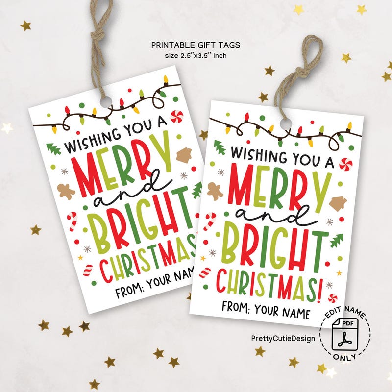 Christmas Gift Tags - 60+ Gift Ideas for 2024