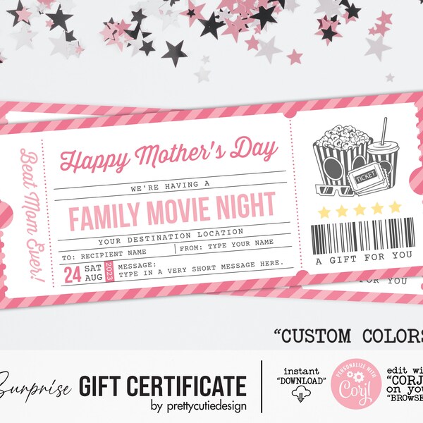 Family Movie Night - Etsy