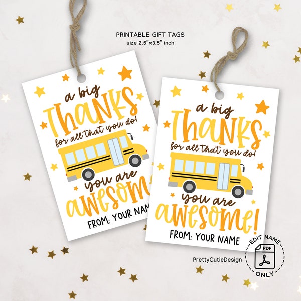 Bus Driver Thank You - Etsy