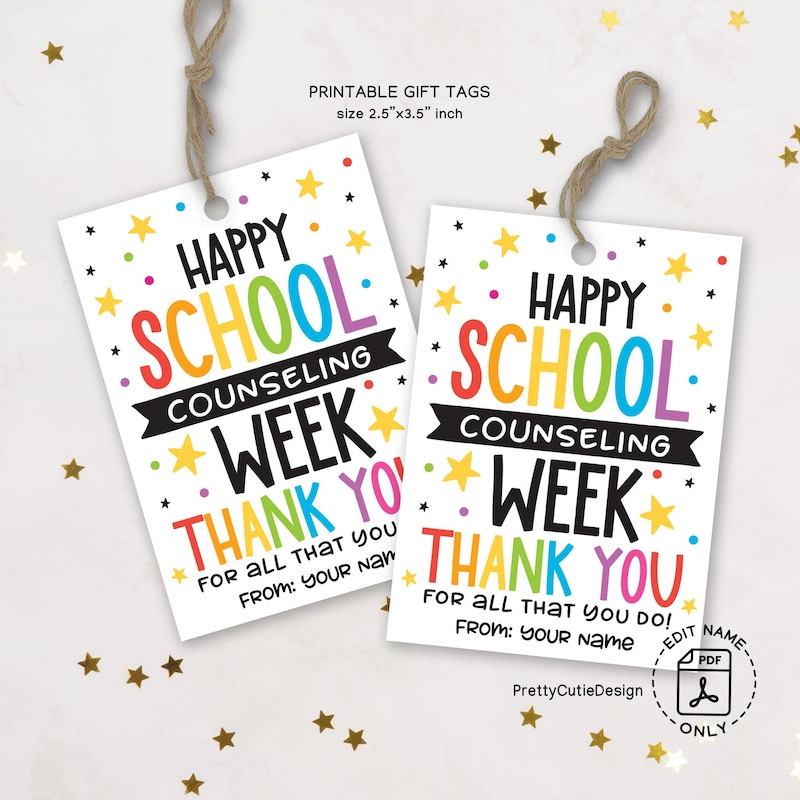 Counselor Appreciation Week Cards - Etsy
