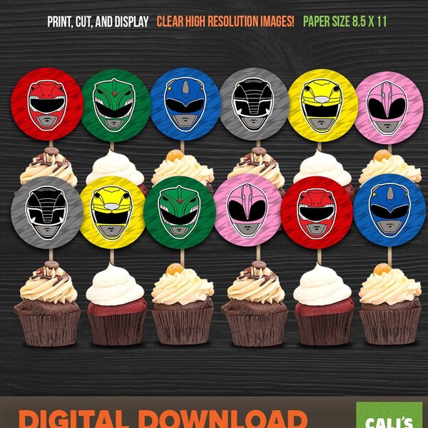 Power Rangers - Etsy