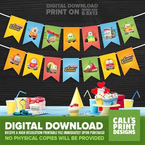 Printable Go Go Cory Carson Party Banners - Cory Carson NETFLIX ...