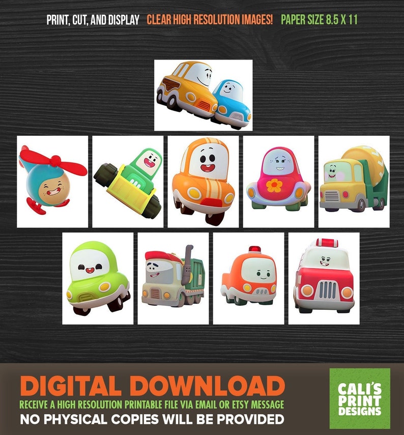 Printable Go Go Cory Carson Cutouts High Resolution Cory - Etsy