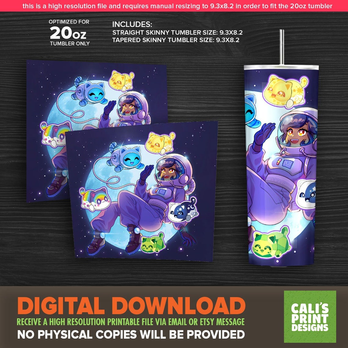 Printable Aphmau Tumbler Wrap Aphmau Party Meemeows Design 2 - Etsy