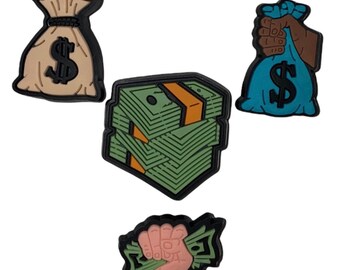 Money Bag Croc Charm - Etsy