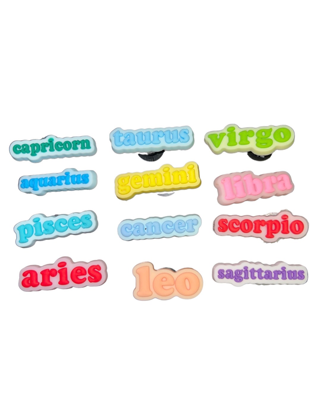 Zodiac Croc Charms Graduation Class of Charms Charms for Croc Aries Leo ...