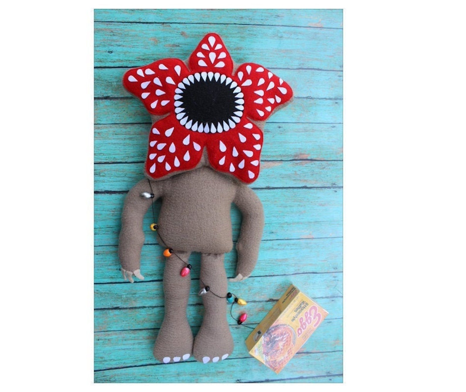 Demogorgon PDF, Monster Pattern, Plush Toy Sewing, Craft, Soft, Funny ...