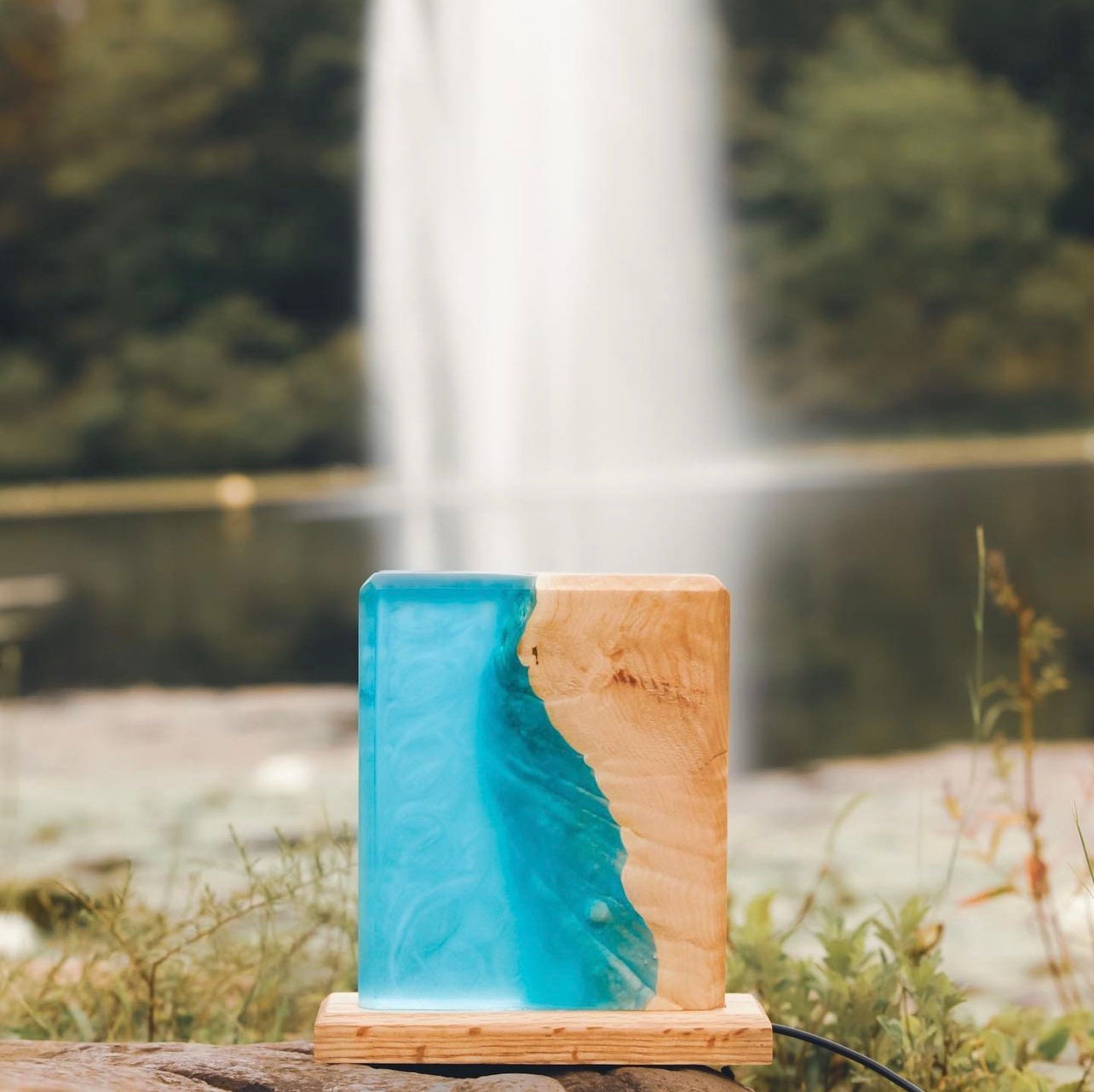 Epoxy Lamp, Resin Lamp, Resin Night Lamp, Custom Night Light, Resin ...