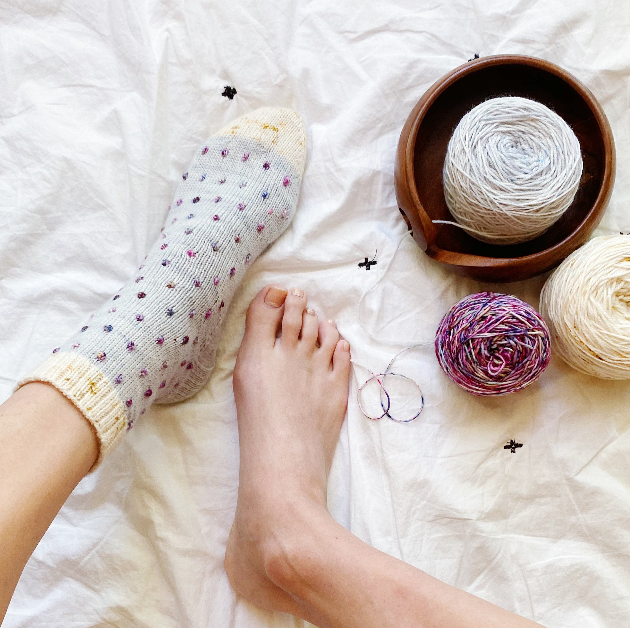 Pop Radio Socks Basic Texture Sock Knitting Pattern Easy Sock | Etsy