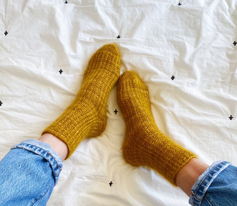 Easy Textured Sock Pattern Set the Hello Sailor Sock Set - Etsy Canada
