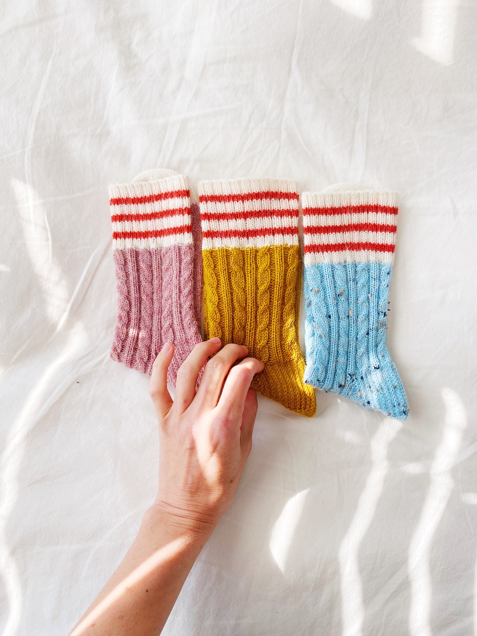 Easy Cable Sock Knitting Pattern ~ Beginner Friendly ~ the Cider House ...