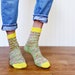 Pop Radio Socks Basic Texture Sock Knitting Pattern Easy Sock Knitting ...