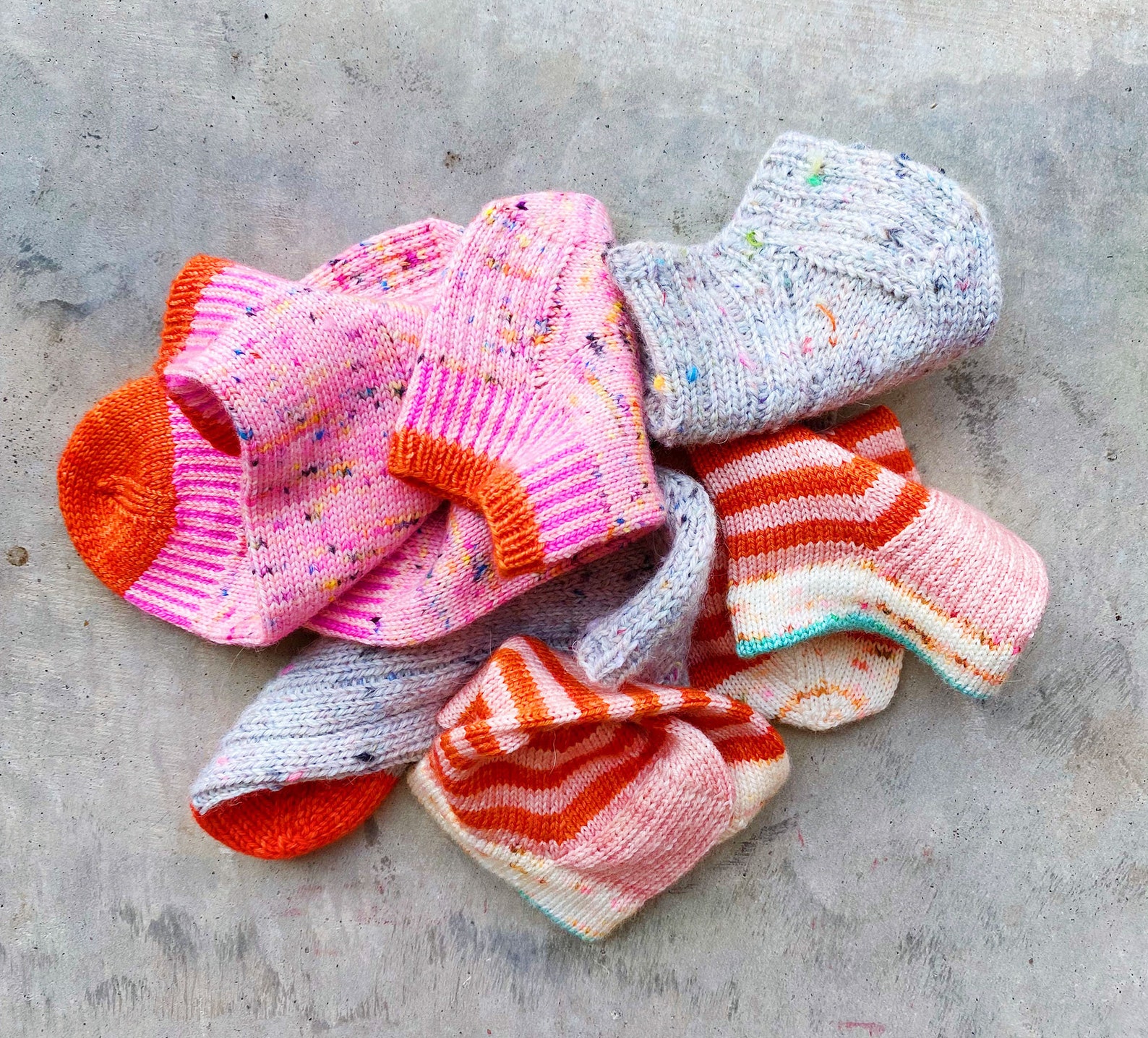 Easy Basic Sock Knitting Pattern Shorty Sock Knitting | Etsy