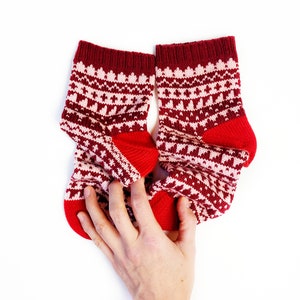 Lykke Socks Easy Beginner Colorwork Stranded Sock Knitting Pattern - Etsy