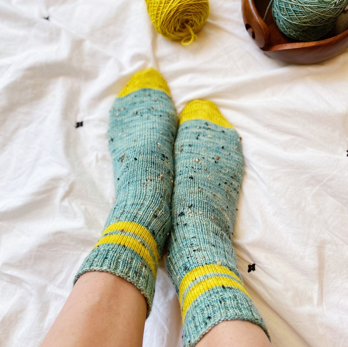 Easy Ribbed Socks Knitting Pattern Totally Rad Ribbed Socks - Etsy