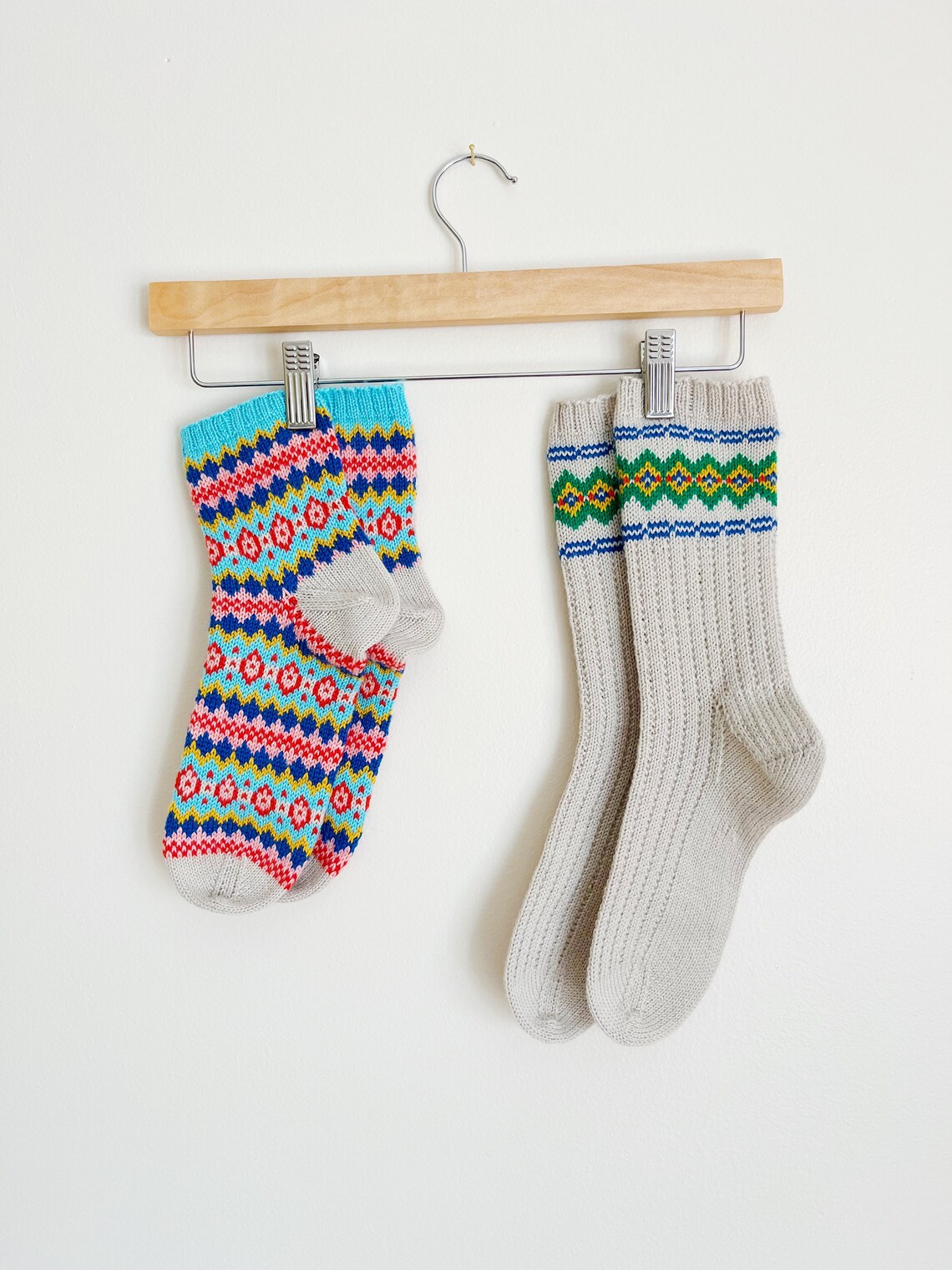 Easy Colorwork Sock Knitting Patterns ~ the Darrowby Sock Set! - Etsy