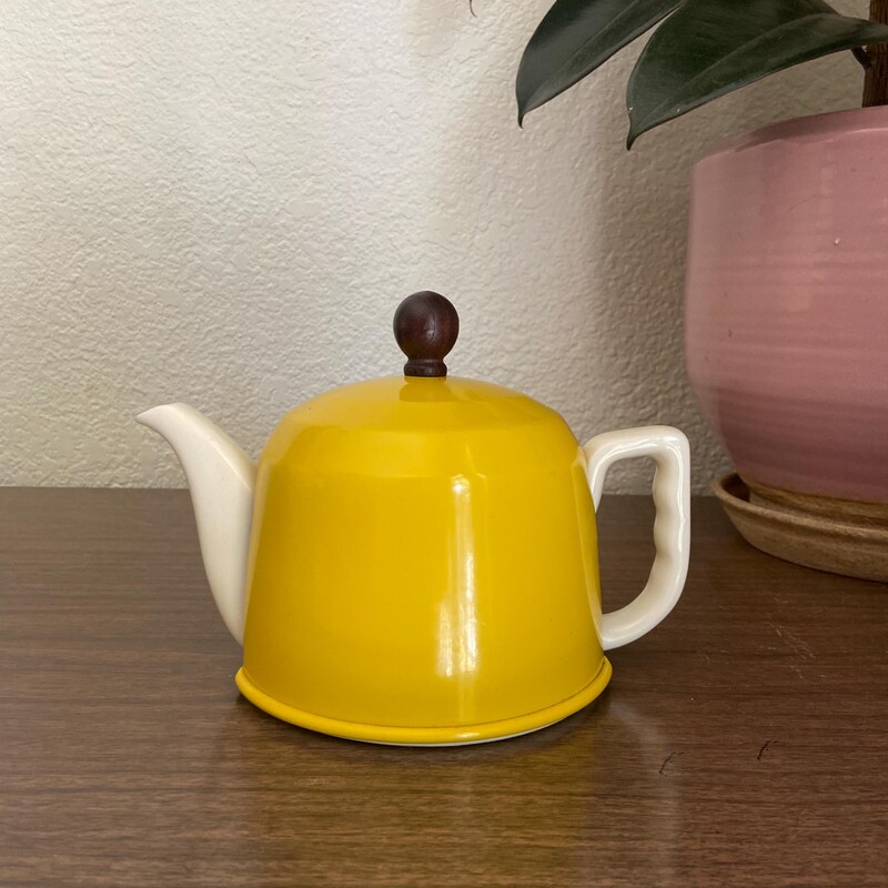 Yellow Teapot - Etsy