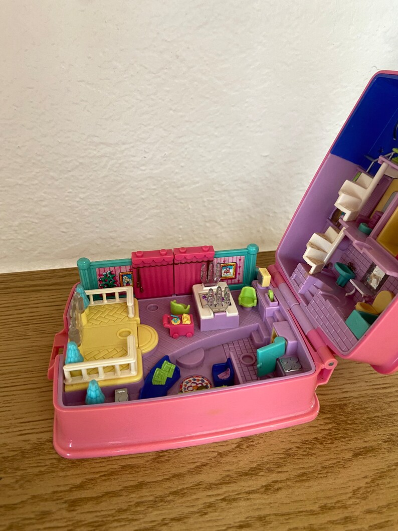 1994 Vintage Polly Pocket starbright Dinner Party Toy Compact Only - Etsy