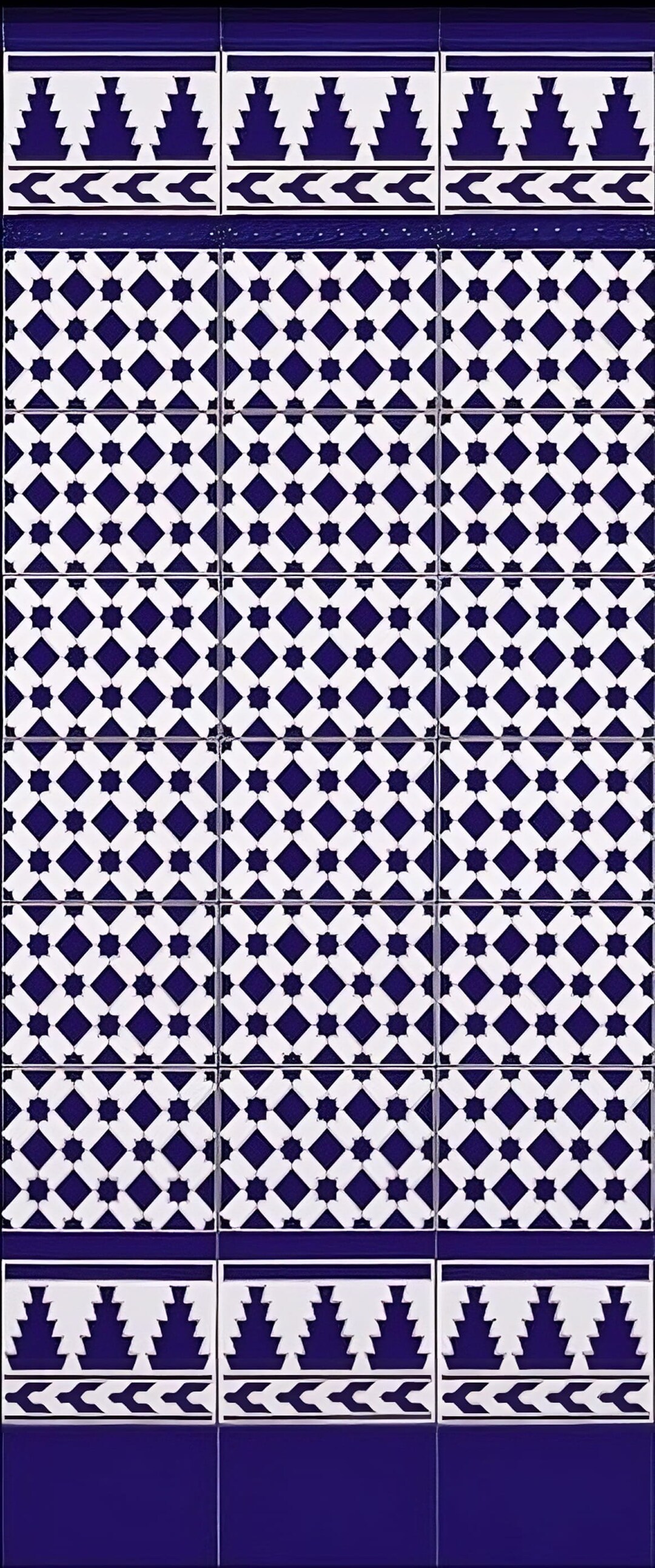 Moroccan Decorative Relief Tiles Glazed Ceramic Artisanal Craftsmanship ...