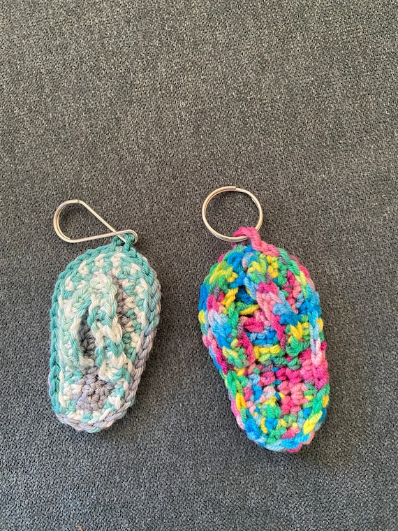 Flip Flop Keychains Available in Variety of Color | Etsy