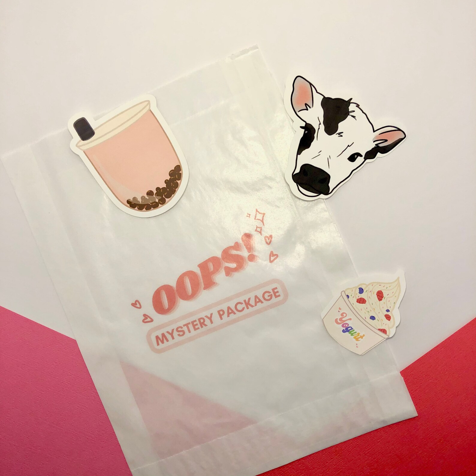 Oopsie Stickers Sticker Bundle Cute Stickers Sticker Pack Matte Stickers Kawaii Stickers